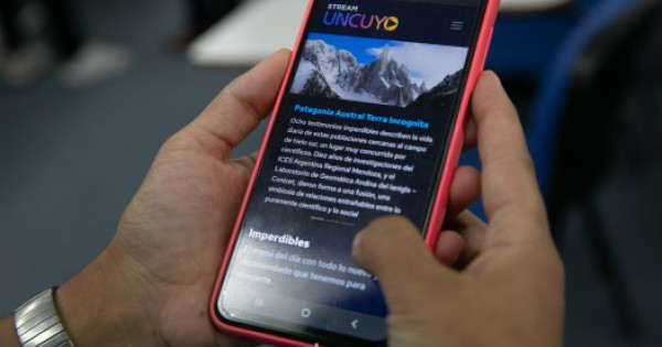 La UNCUYO lanzó su plataforma de stream y presentó su laboratorio de ...